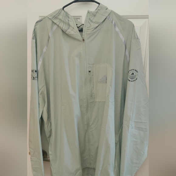 adidas | Jackets & Coats | Mens Adidas End Plastic Waste Light Jacket ...